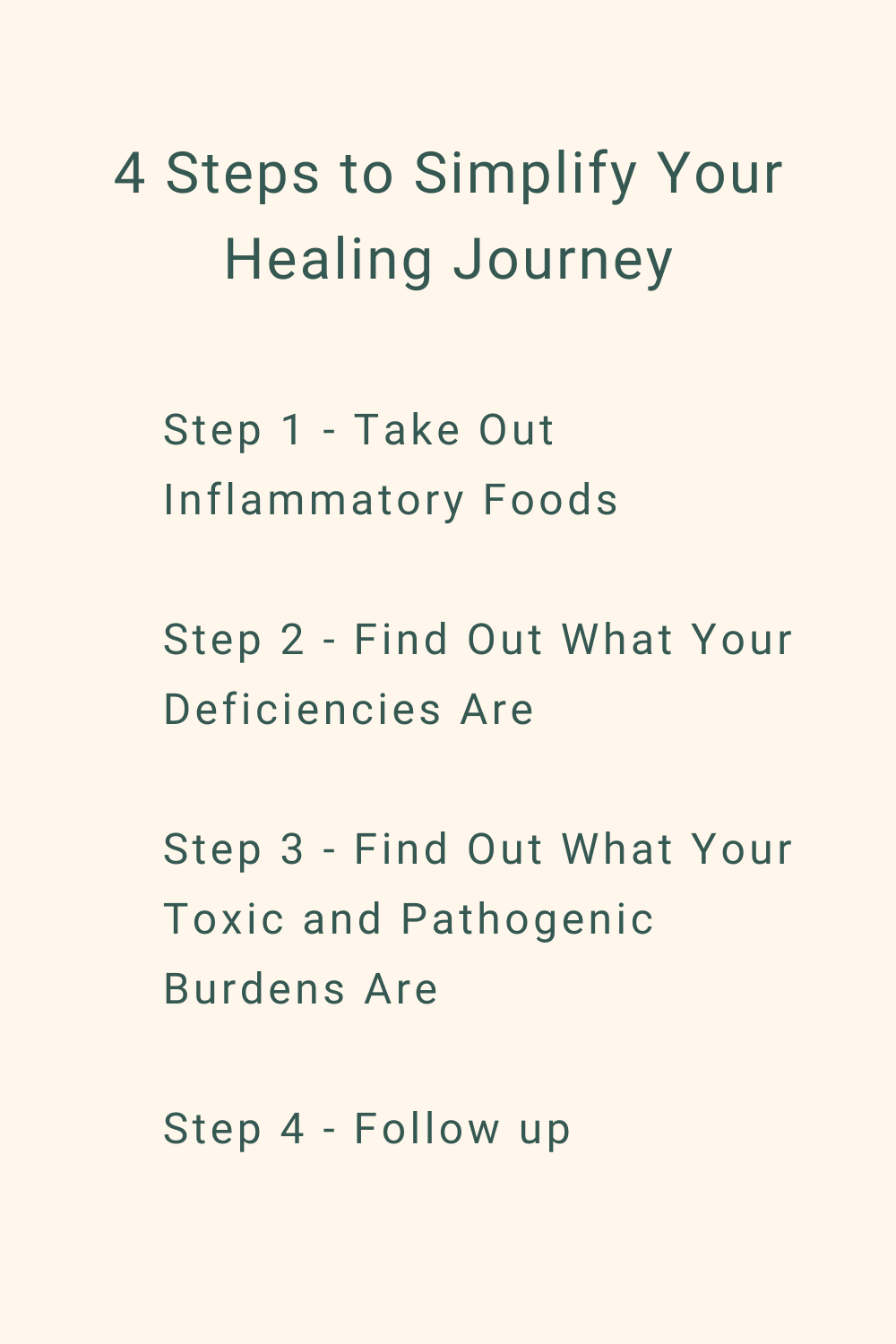 4 Steps to Simplify Your Healing Journey - AUTOIMMUNE SISTERS